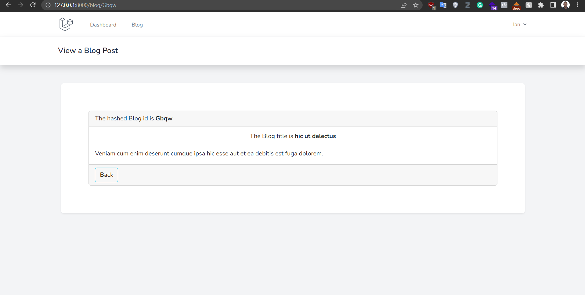 Laravel Hide Id from URLs: A Simple Implementation