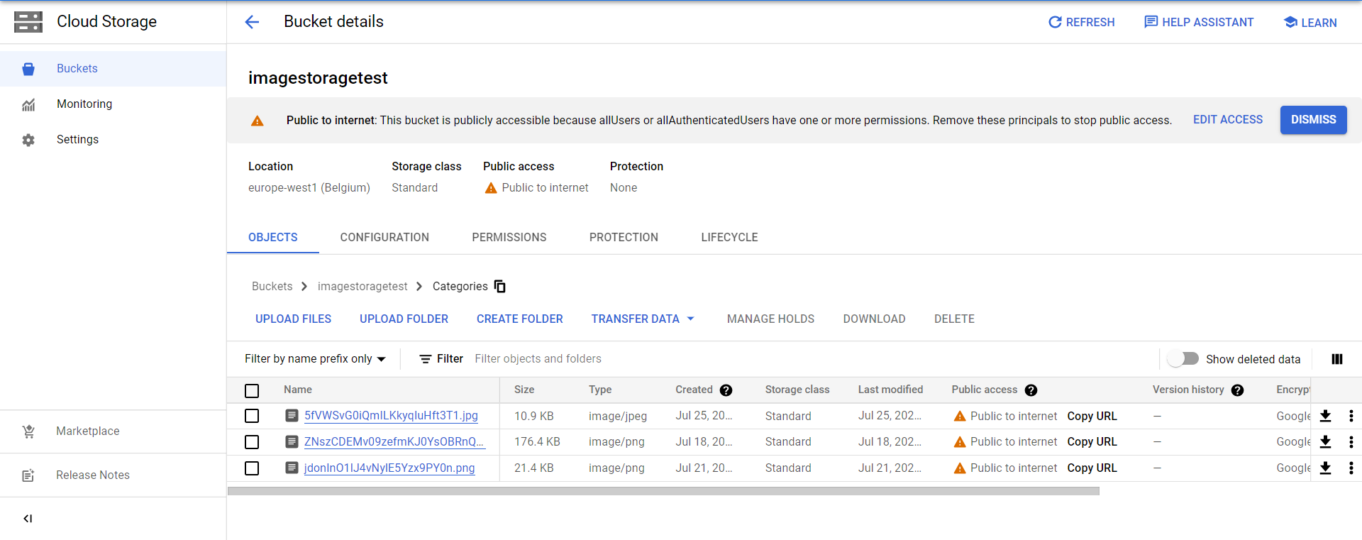 How to Upload Files/Images to Google Cloud Storage in Laravel