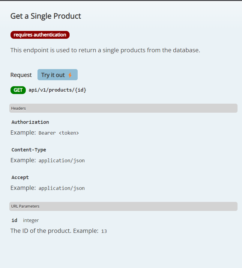 How to Document a Laravel REST API